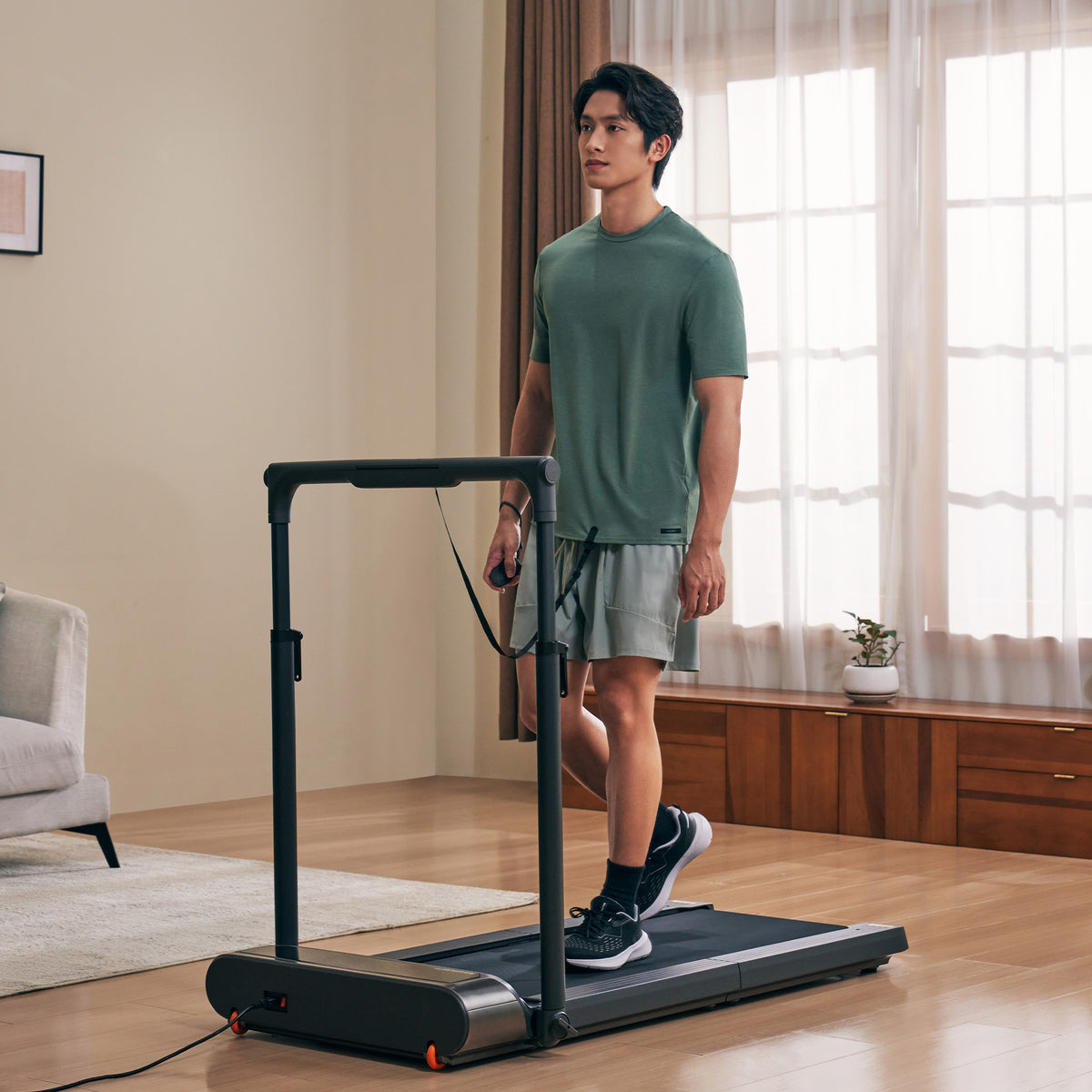 King Smith Walking Pad R3 Hybrid Foldable Treadmill with Hands-Free ...